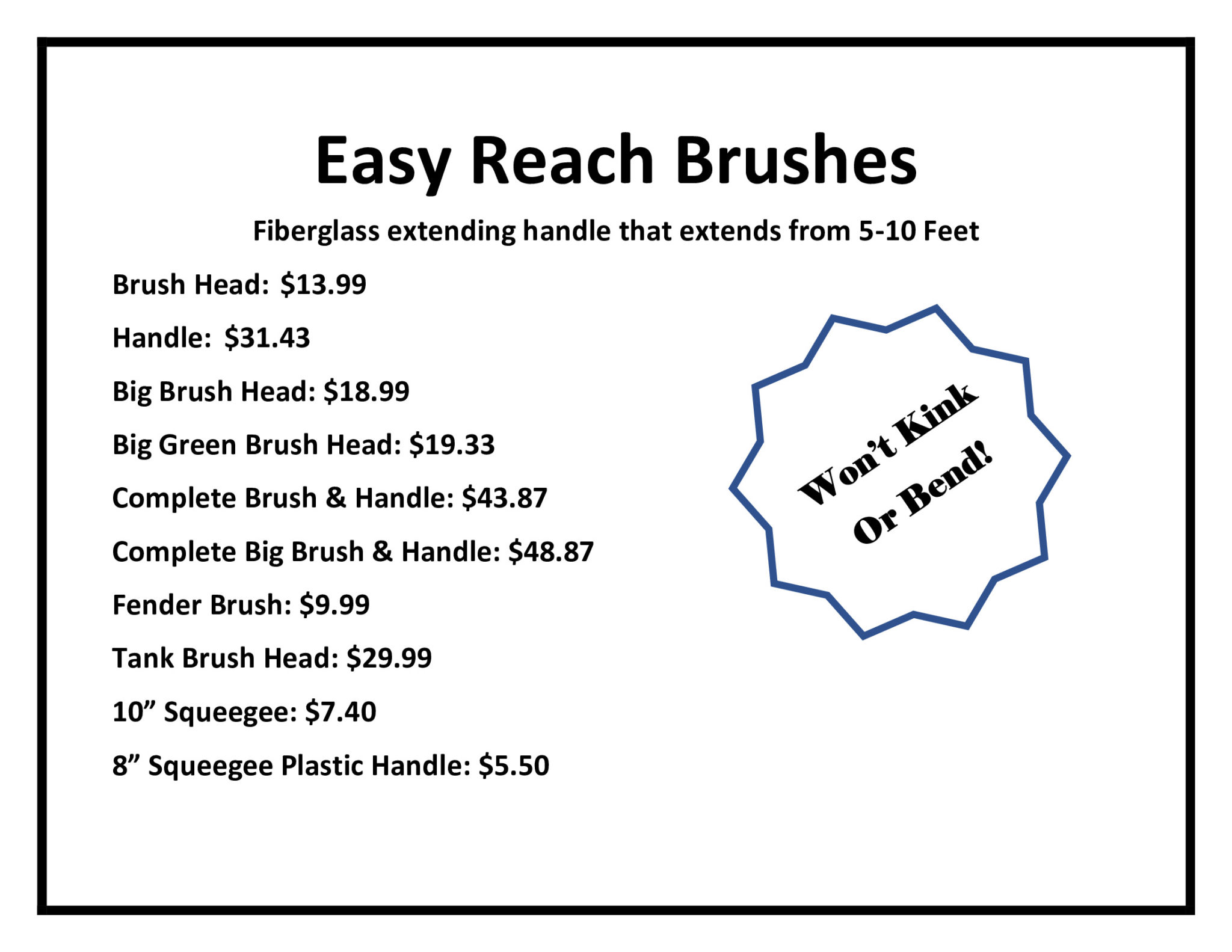 Easy Reach Brushes | Helm Enterprises